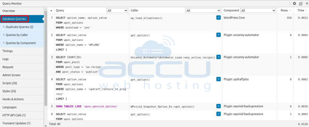 How to Debug WordPress Performance Issues With Query Monitor