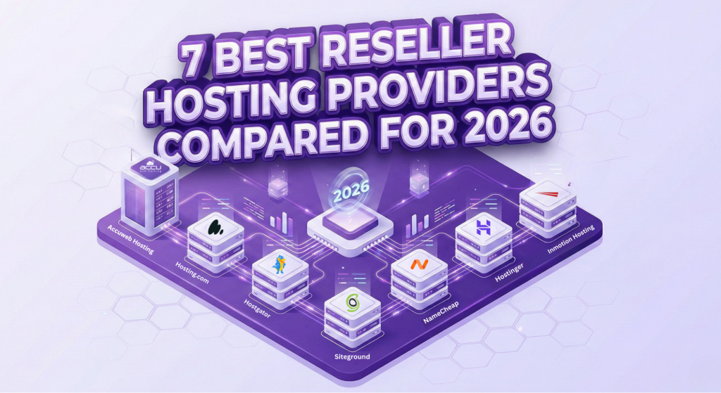 7 Best Reseller Hosting Providers Compared for 2026